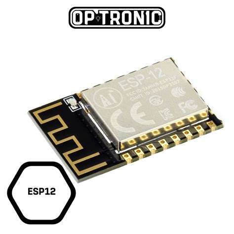 Wireless Wifi Module Esp8266 Esp 12e Op Tronic