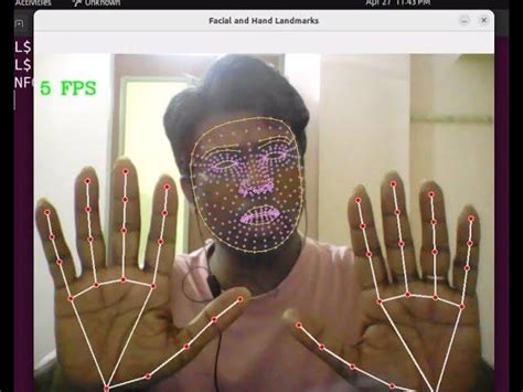 sanjay mahajan on linkedin python face and hand landmarks detection