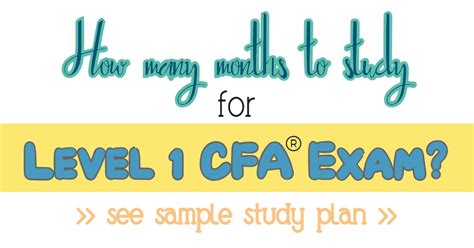 How Long To Study For CFA Exam Is Months Enough SOLEADEA BLOG