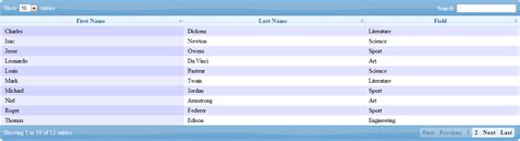 Bolero Fancy Tables In Few Steps Jquery Datatables