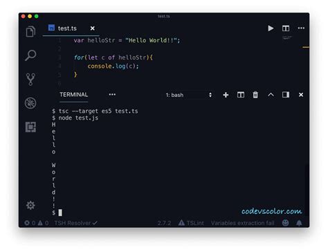 Forof Loop Of Typescript Explanation With Examples Codevscolor