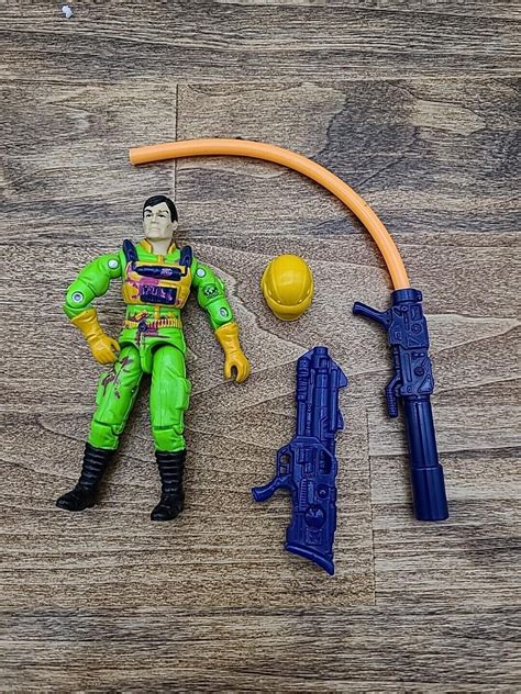 Flint Gi Joe Version 3 1991 With Helmet Rifles Etsy
