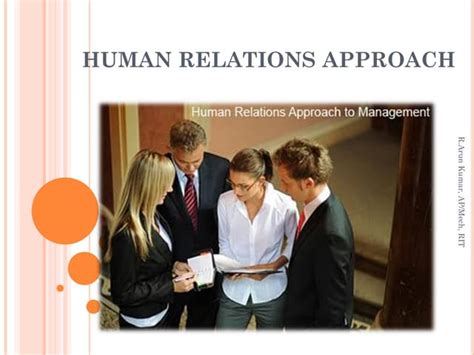 Human Relations Approach Pdf
