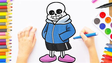 How To Draw Sans From Undertale Easy