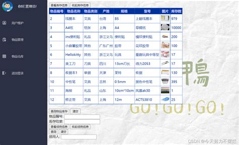 办公物品管理系统webform物品管理系统 Csdn博客