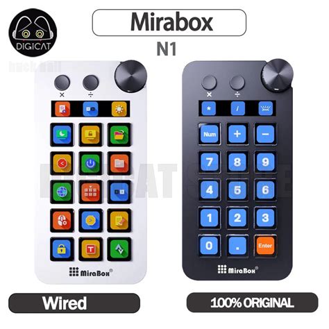 Mbox N1 Stream Deck Mini Visual Keyboard 15key Mirabox Lcd Button Live