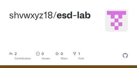 Github Shvwxyz18 Esd Lab
