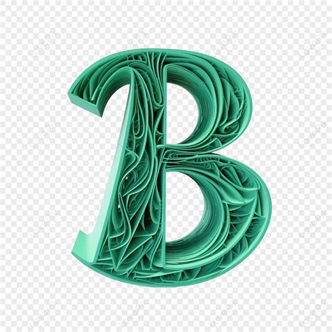 3d 아트 글꼴빨간색미래의편지 Png 일러스트 무료 다운로드 Lovepik