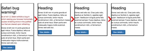 Html How To Put Arrows Between Sections On The Same Row Using Twitter Bootstrap Stack