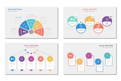 Premium Vector Infographic Agile Template