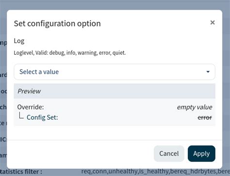 Configconfigset Varnish Controller Varnish Software Documentation