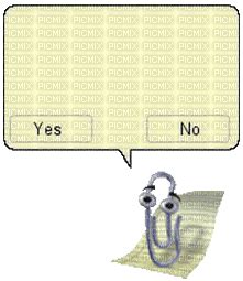 Old Windows Clippy Blank Pop Up Xp Oldweb Webcore Nostalgia