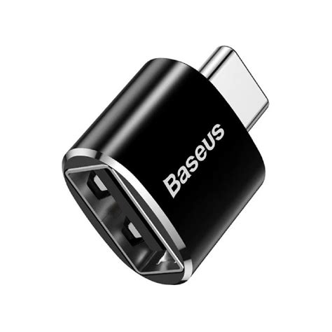 Baseus Catotg Mini Usb Female To Type C Male Adapter Converter Otc Lk