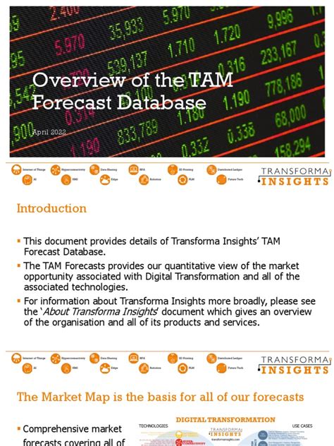 Transforma Insights Overview Of The Tam Forecast September2021 Pdf