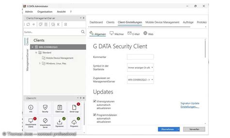 G Data Endpoint Protection Business Im Test Connect Professional