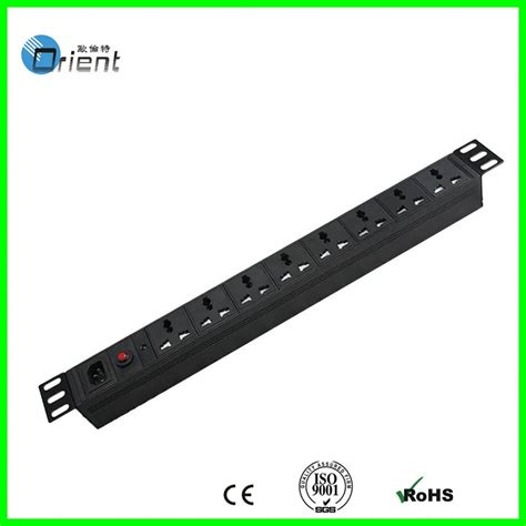 Universal Pdu Socket 8 Socket With Power Indicator And Overload Protection Buy Unità Di