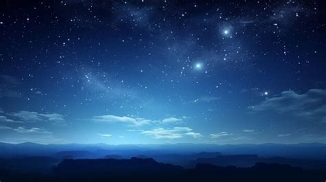 Premium Ai Image Starry Sky In A Hazy Atmosphere Background