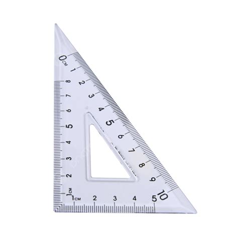 Triangular Scale Measurement Of Plastics Triangle Ruler Measure