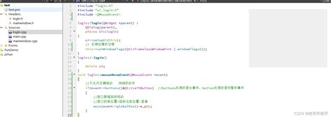 qt制作软件 窗口跟随鼠标进行移动 qt 窗口跟随鼠标移动 csdn博客