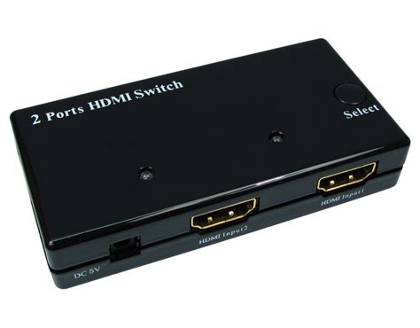 Hd Sw102 Newlink 2 Port Hdmi High Speed Switch Kvm Solutions
