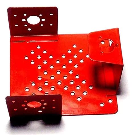 Buy Robot Metal Chassis For 2 Motors Wheels Online At