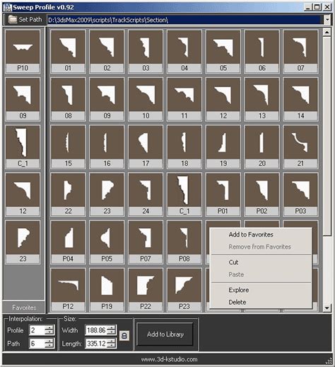 Sweep Profile Is Updated V092 Trackscripts News And Announcements