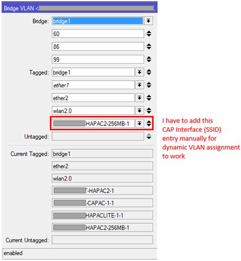 Dynamic Vlan Capsman Issue R Mikrotik