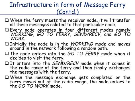 ppt chapter 5 routing protocols in infrastructure based opportunistic networks powerpoint