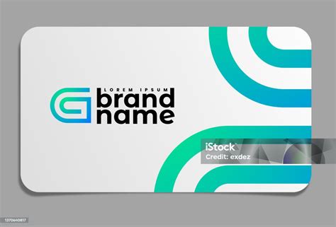 G 레터 로고 브랜딩 에 명함 대문자에 대한 스톡 벡터 아트 및 기타 이미지 대문자 알파벳 G 0명 Istock