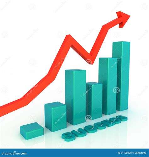 Business Graph With Success Stock Illustration Illustration Of Inflation Making 21132228