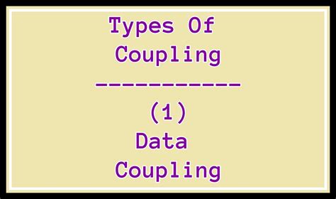 Control Coupling — Types Of Coupling By Ahmed Samir Ahmed Dev Genius