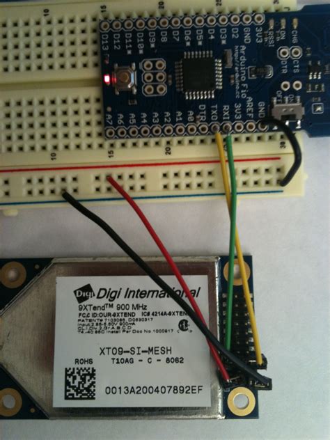 Communication Between Arduino And Computer Using Xtend Or Xbee