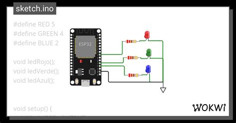 Mr2004bdemo3digitaloutputs Wokwi Esp32 Stm32 Arduino Simulator