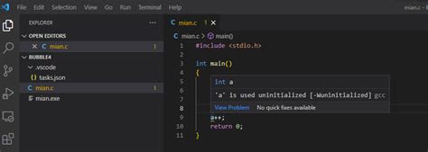 Visual Studio Code Highlight Warring C C Stack Overflow