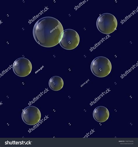 Realistic Glass Spheres Vector Bubbles Stock Vector Royalty Free 1958754439 Shutterstock