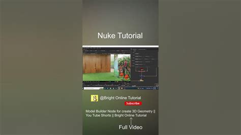 Nuke Model Builder Node Youtube