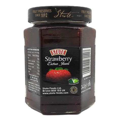 Stute Strawberry Conserve Extra Jam 340gram