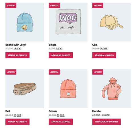 Woocommerce Shortcode Productos [products] Oscar Abad Folgueira