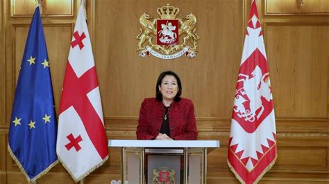 პრეზიდენტ სალომე ზურაბიშვილის საგანგებო მიმართვა Youtube