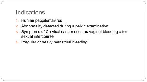 Cervical Biopsy Procedurepptx