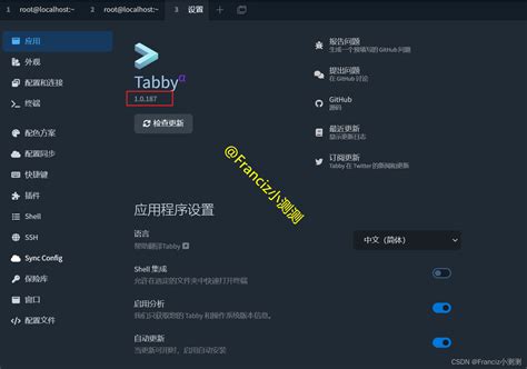 tabby terminal 下载和安装 快速上手使用教程 csdn博客