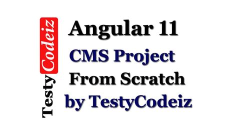Angular 11 Project From Scratch Angular Blog Project From Scratch
