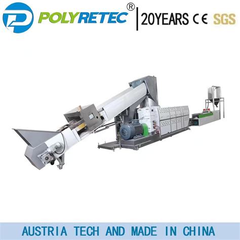 high output recycling pp pelletizing machine plastic granulating