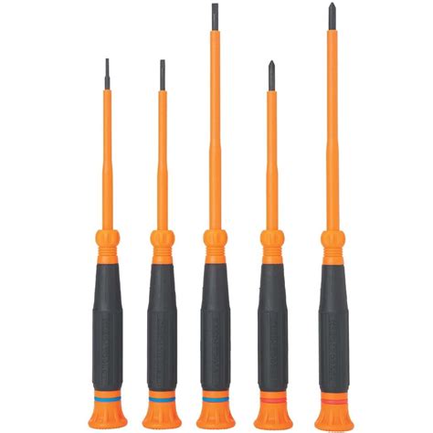 Klein Tools 85615ins Mini Precision Screwdriver Set 1000v Rated