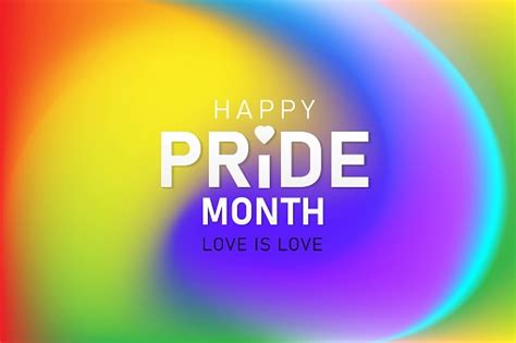 무지개 그라데이션 배경에 행복한 프라이드의 달 종이 텍스트 인권 또는 다양성 개념 Lgbt 이벤트 배너 디자인 0명에 대한 스톡 벡터 아트 및 기타 이미지 Istock