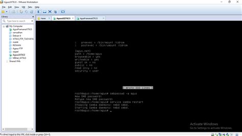 Langkah Konfigurasi File Server Samba Di Debian Agus Pramana