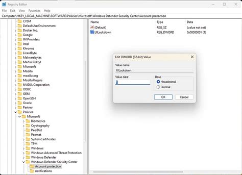 Hide Account Protection In Windows Security In Windows Ninjaone