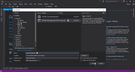 Code First Approach With Asp Net Mvc Framework