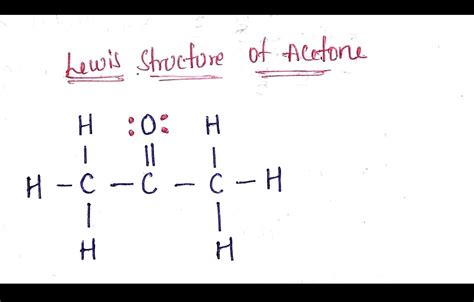 [solved] 4 Draw The Lewis Structure For Acetone Ch3 2 Co Predict Course Hero