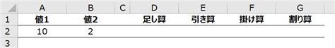 ExcelVBA セルの値で計算 四則演算 ちびのび